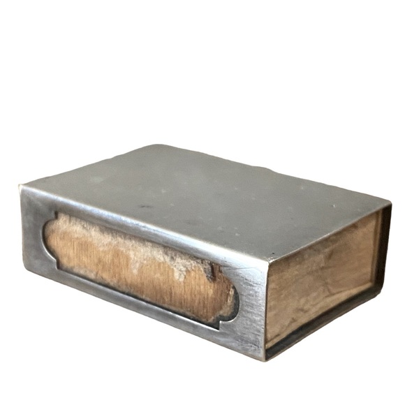 Other | Vintage Sterling Silver Matchbox Holder | Poshmark